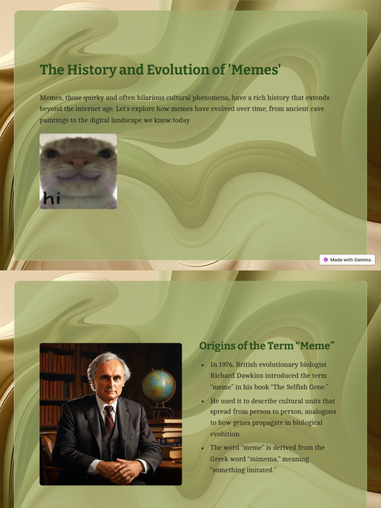 The History and Evolution of Memes | PDF | Meme