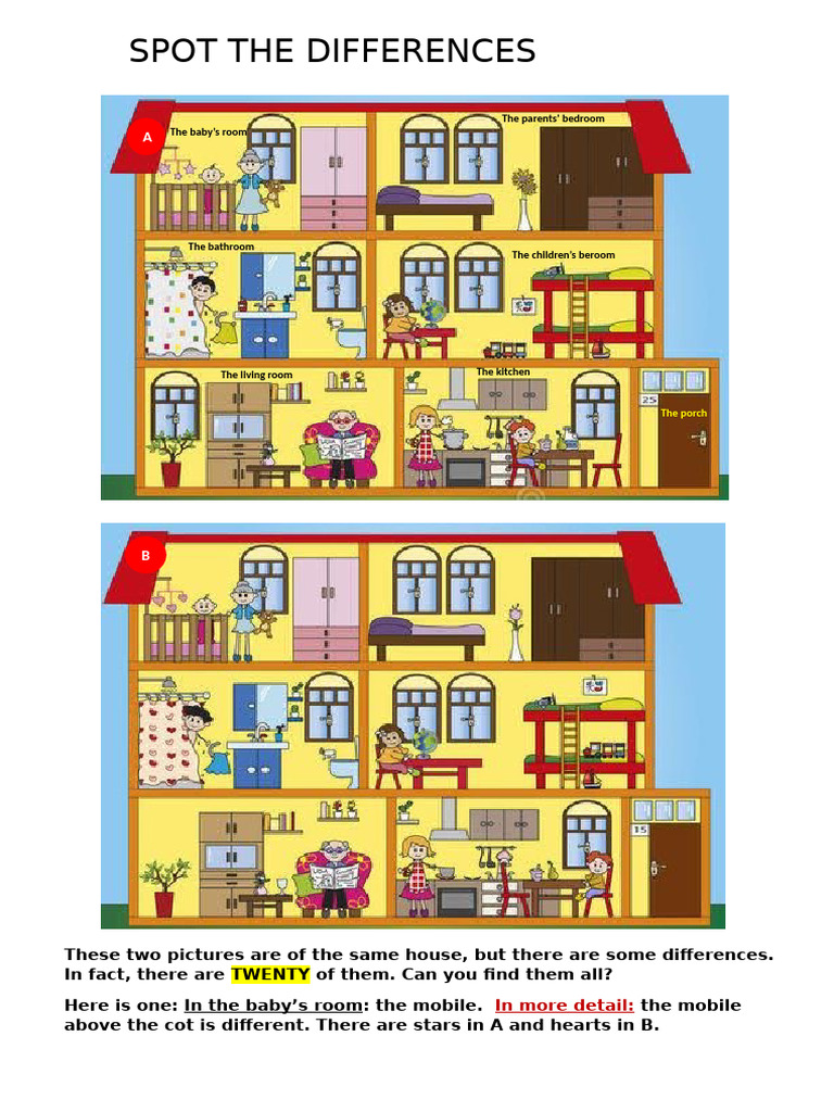 Spot The Differences - 152582 | PDF | Bathroom | Architectural Design