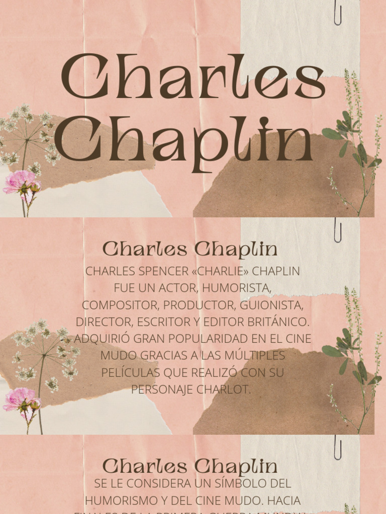 Charles Chaplin | PDF