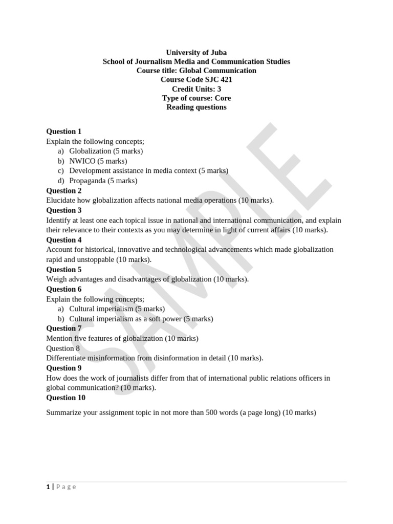 Reading Questions 4th Year | PDF