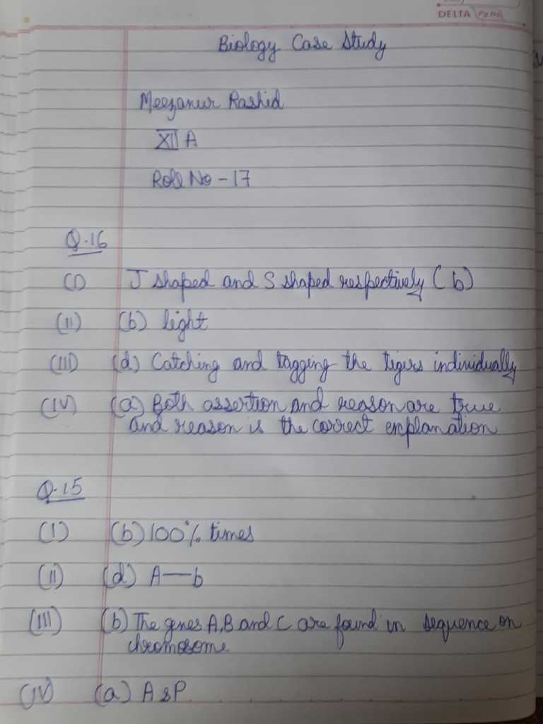 Biology Case Study by Meezanur | PDF