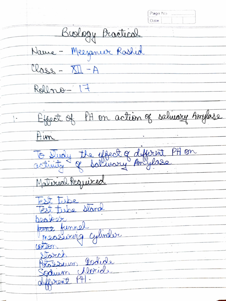 Biology Practical Exam__ by Meezanur Rashid | PDF