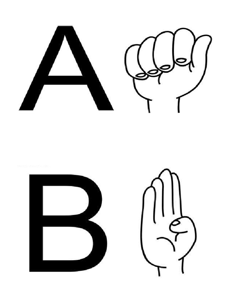 Alfabeto em Libras | PDF