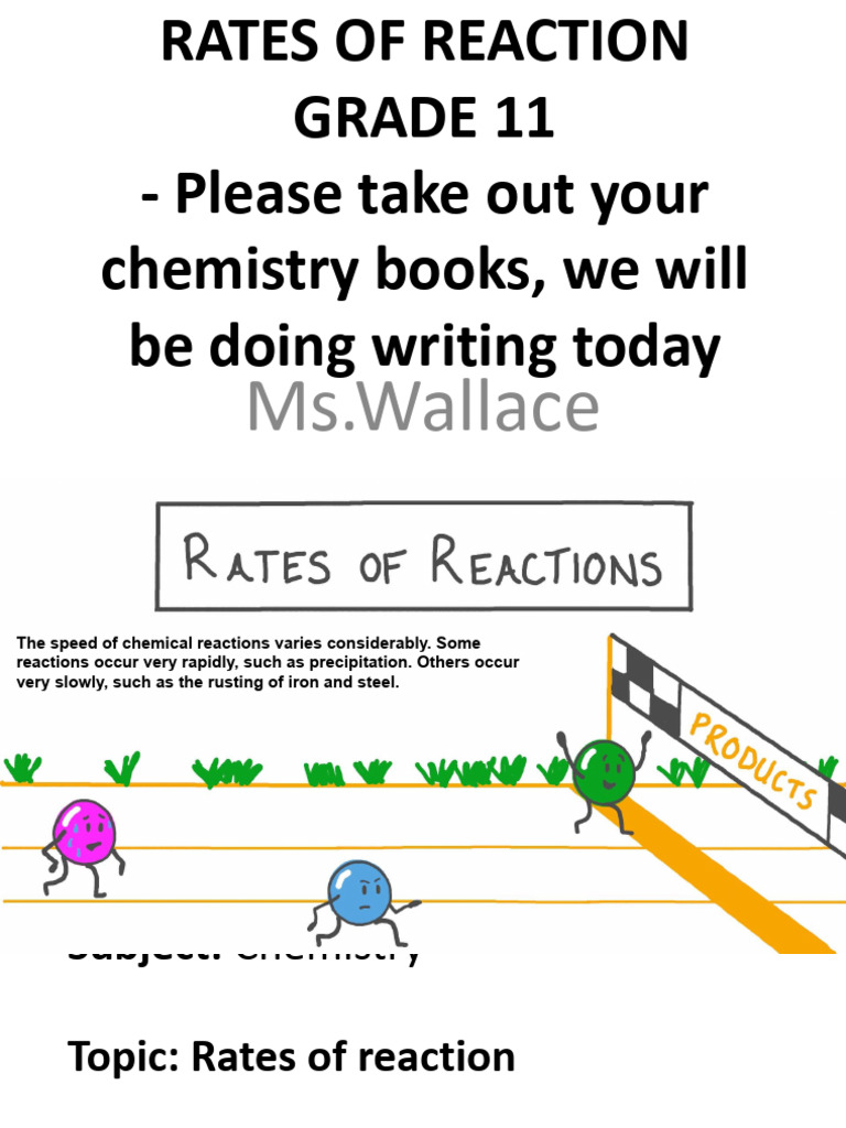 Understanding Rates of Reaction | PDF | Reaction Rate | Chemical Reactions
