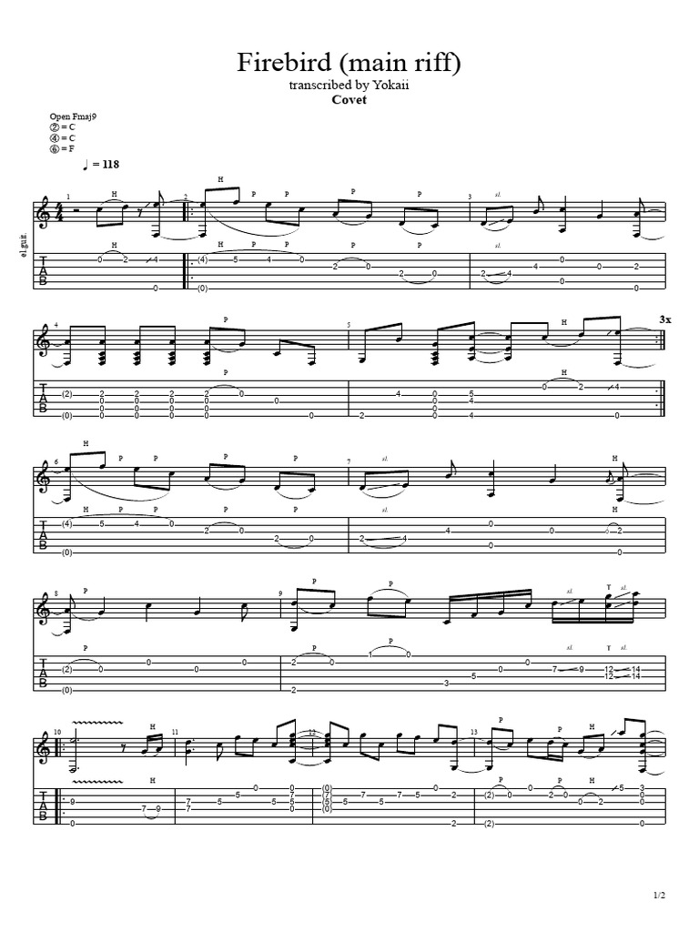 Firebird (Main Rif) | PDF