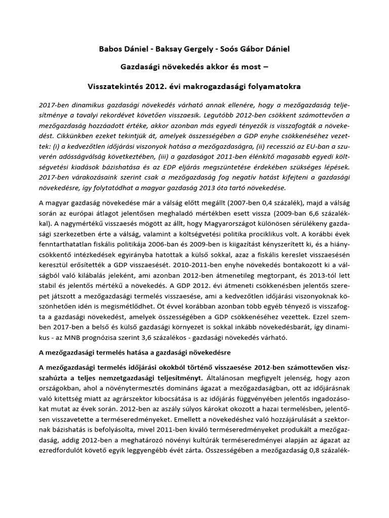 babos-baksay-soos-gazdasagi-novekedes-akkor-es-most-mnb-honlapra | PDF