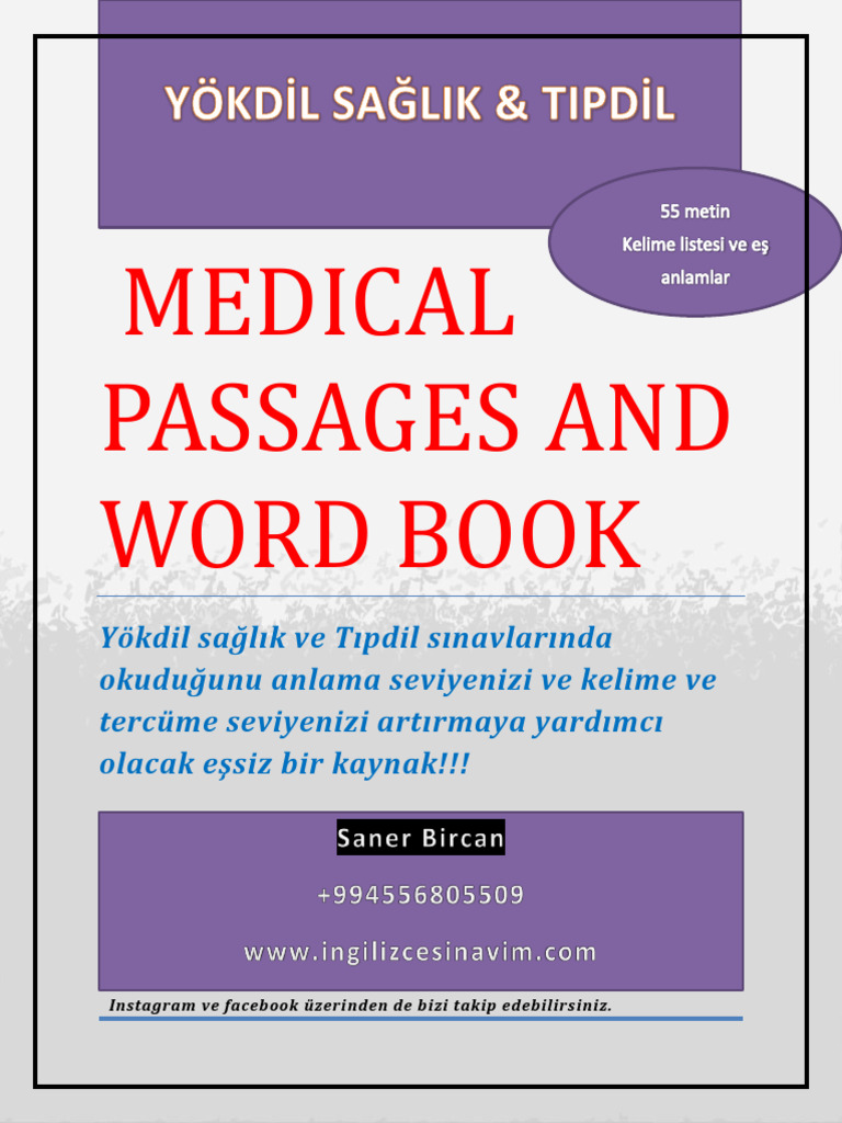 Medical Reading and Word Book | PDF