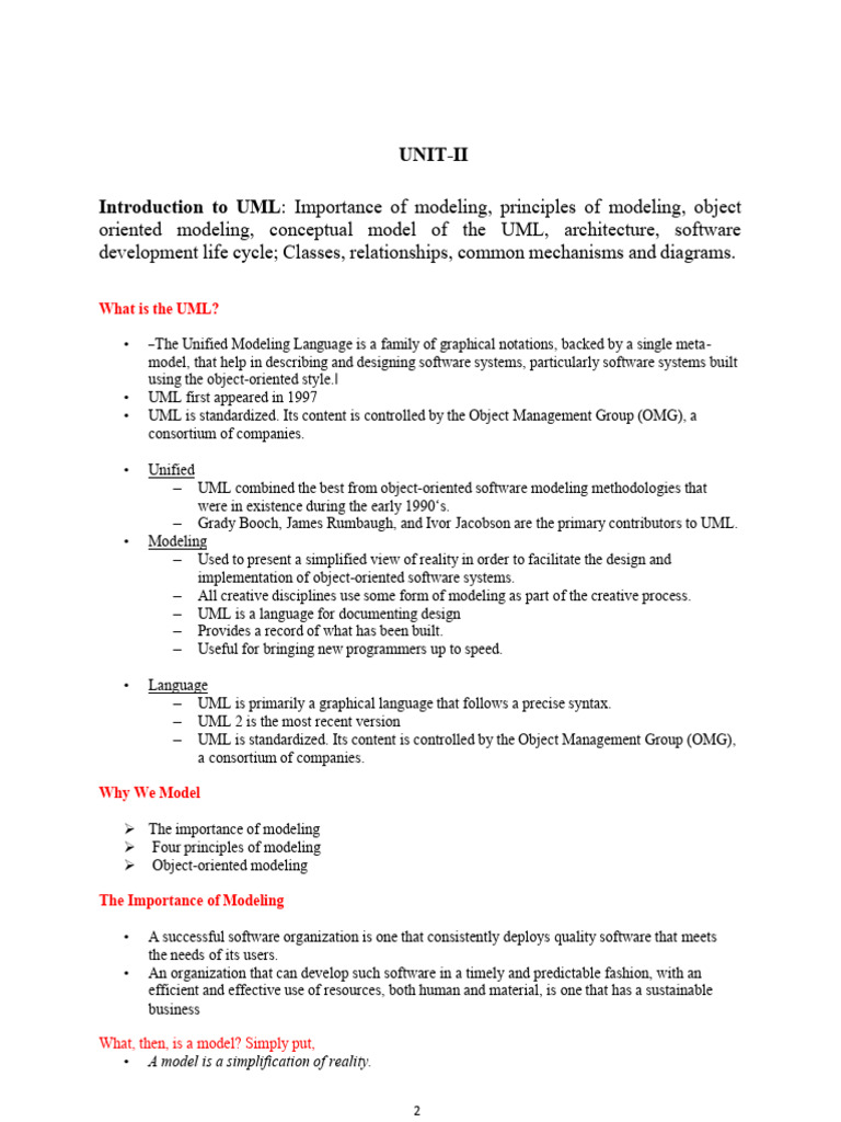 OOAD UNIT-2 | PDF | Class (Computer Programming) | Unified Modeling ... OOAD UNIT-2 | PDF | Class (Computer Programming) | Unified Modeling ...
