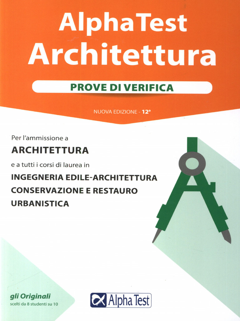 Alpha Test Architettura. Prove Di Verifica | PDF
