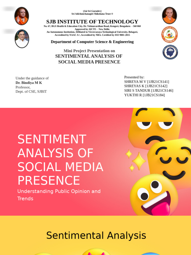 Sentiment Analysis of Social Media Presence | PDF | Artificial ...