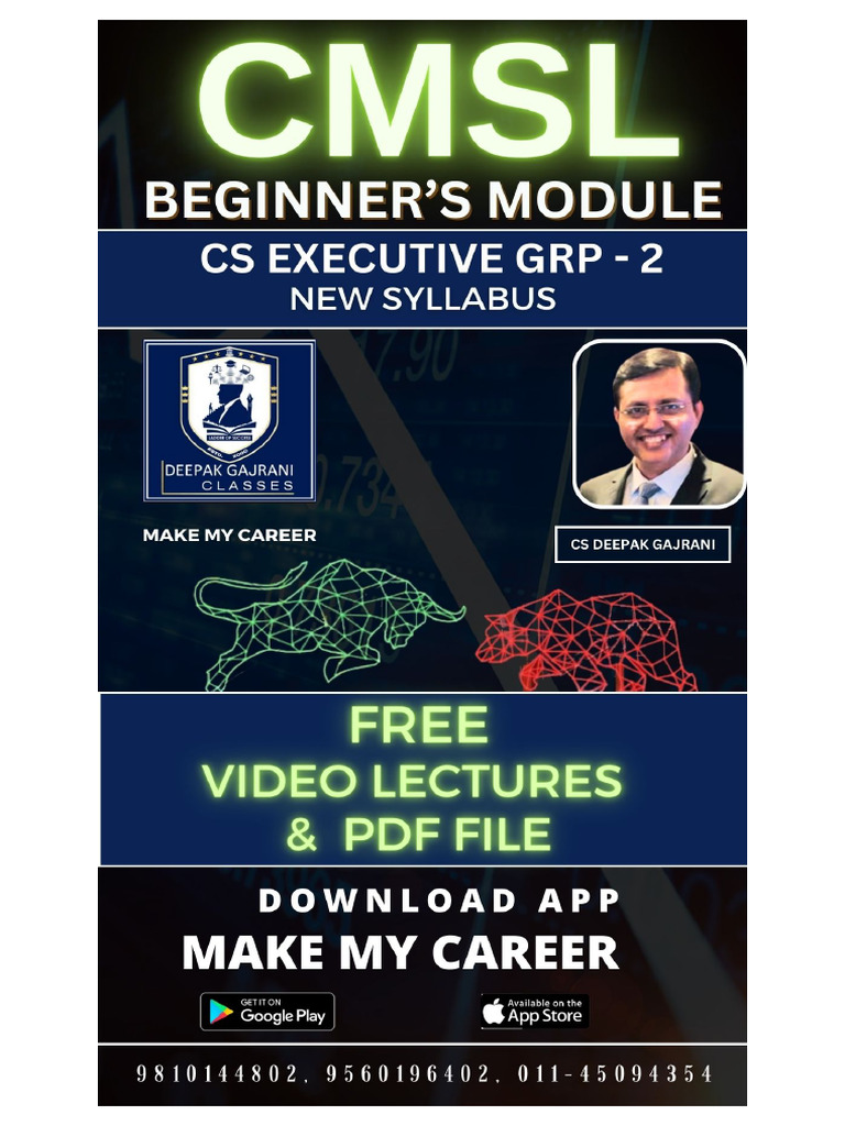 CMSL Beginner's Module | PDF | Securities (Finance) | Banks