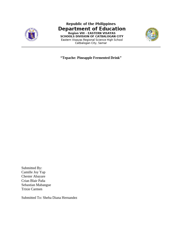Gen Bio | PDF | Drink | Taste