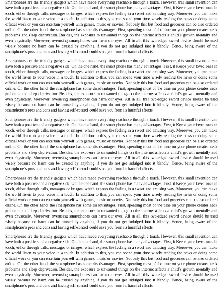 Smartphones | PDF | Smartphone | Feeling