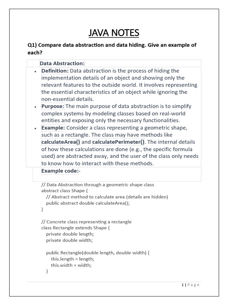 JAVA (MCS-024) (Solve PYQ) | PDF | Inheritance (Object Oriented Programming) | Java Virtual Machine