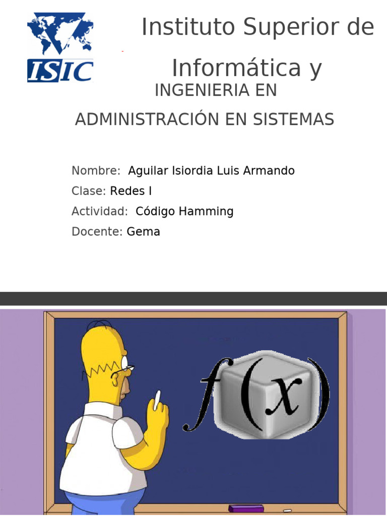 Introducción al Código Hamming | PDF