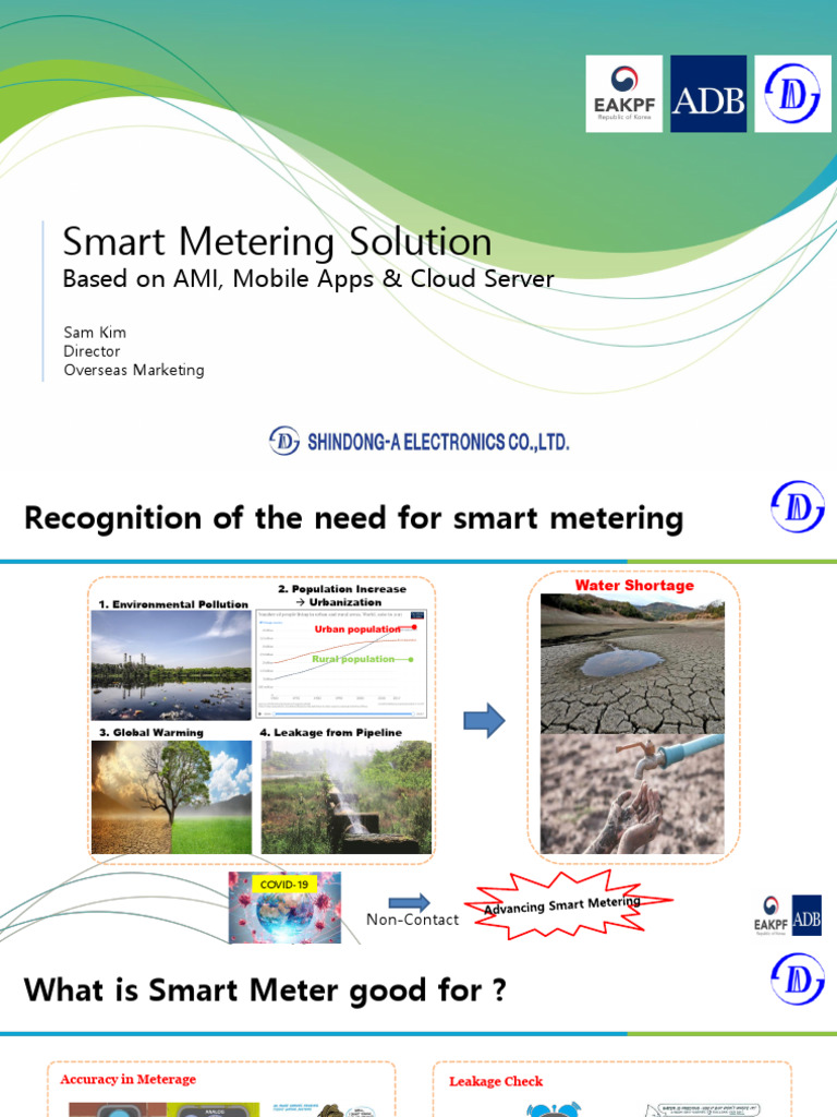 Smart Metering Solution | PDF | Water Supply | Computing