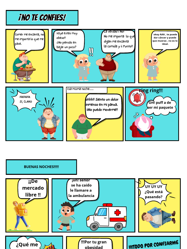 Historieta Obesidad Pdf