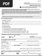 Declaration Form (Non-SASSA Applicants) - 2024 | PDF | Signature ...