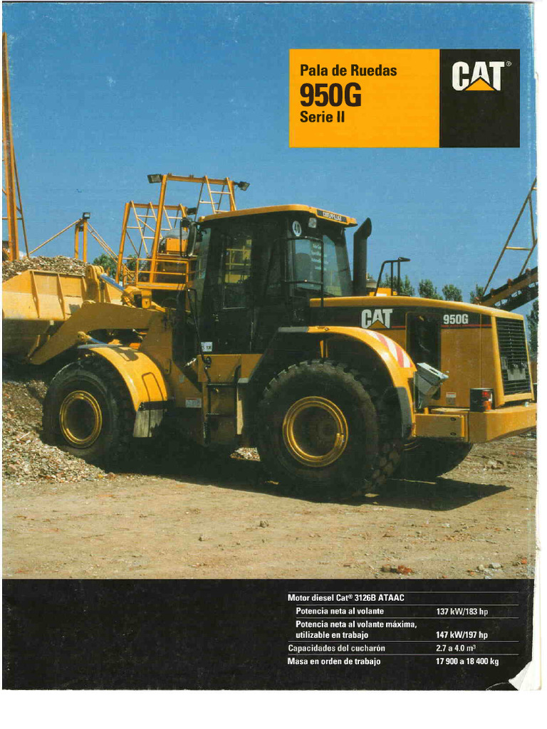 Cat 950G 18TN | PDF