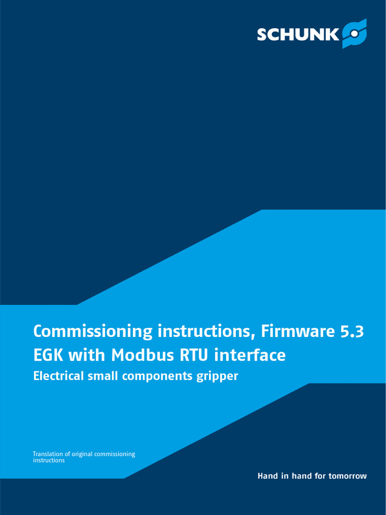 EGK V53 Commissioning Instructions for Modbus RTU | PDF | Booting | Parameter (Computer Programming)