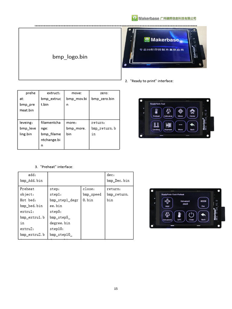 MKS TFT 3.5 V1.0DataSheet-19 | PDF