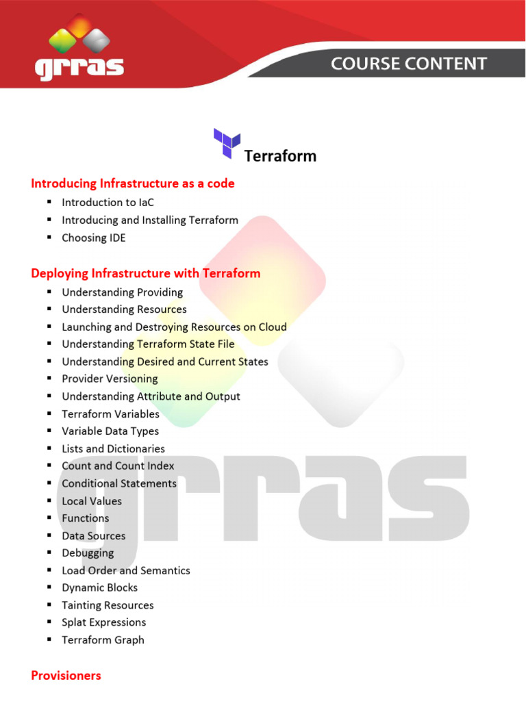 Terraform: Comprehensive IaC Guide | PDF