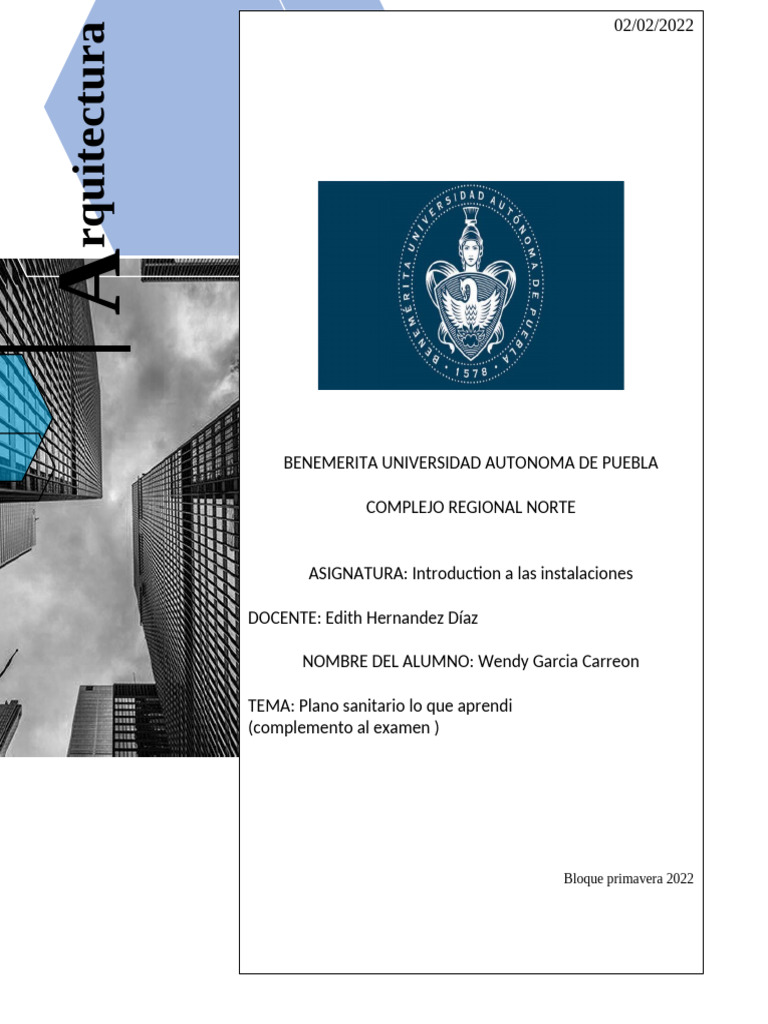 Ejercicio Taller de Ins. Sanitarias | PDF