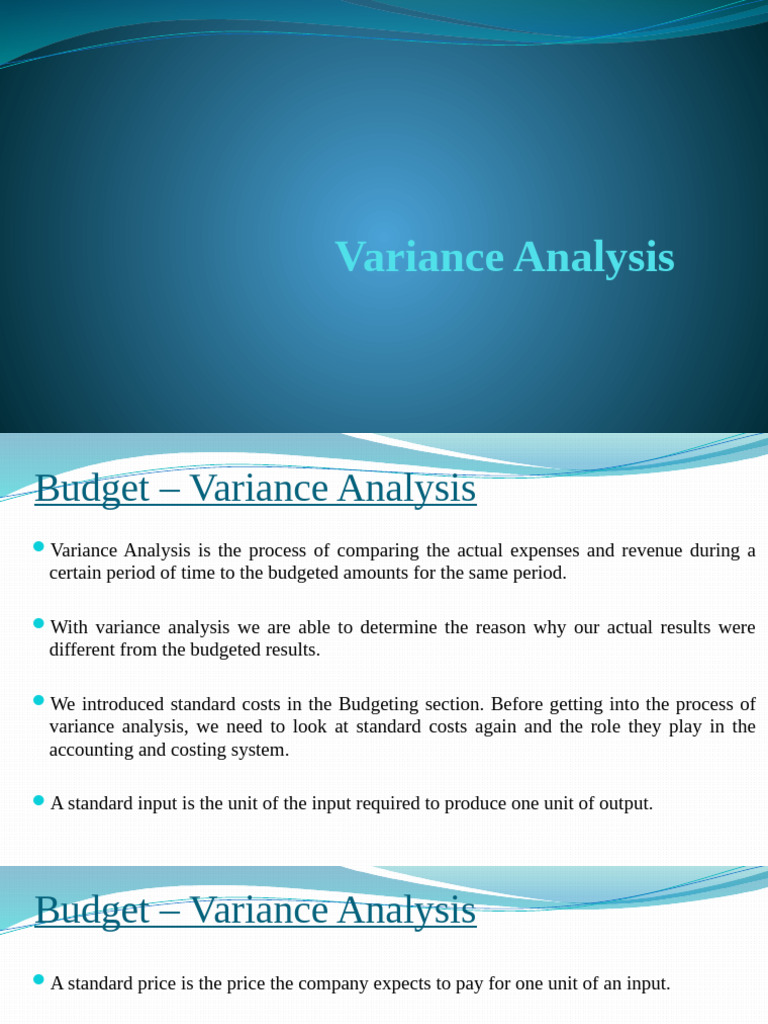 1.materail Labour Variance Analysis | PDF | Labour Economics | Weighted Arithmetic Mean
