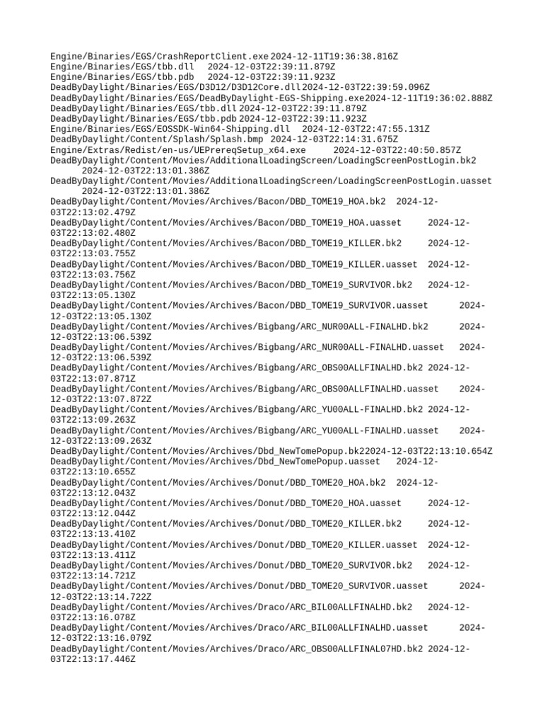 Manifest NonUFSFiles EGS | PDF | Computing Platforms | Microsoft Software