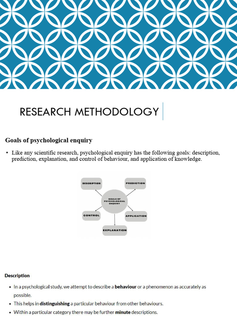 Understanding Research Methodology in Psychology | PDF | Type I And ...
