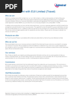 Admiral Travel Insurance Policy Guide | PDF | Insurance | Substance Abuse
