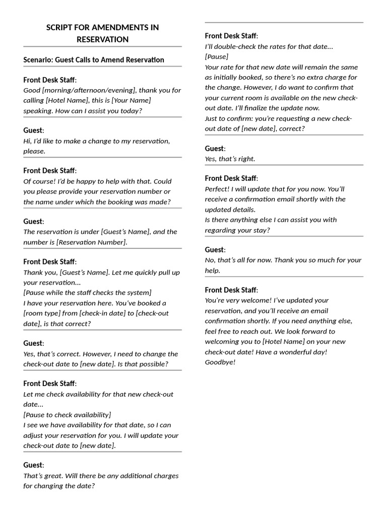 Script For Amendments in Reservation | PDF