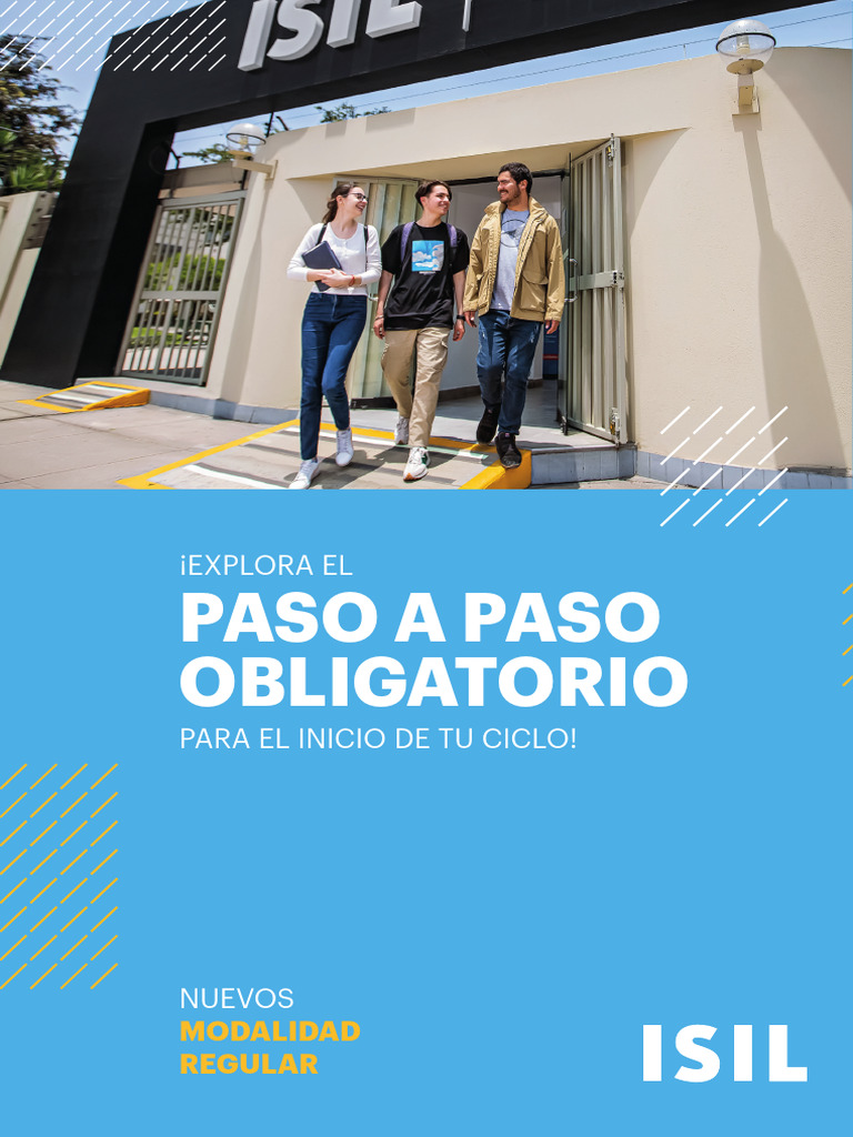 Guía de Admisión ISIL: 5 Pasos Clave | PDF | Contraseña