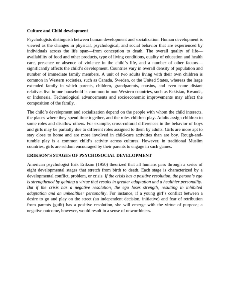 Culture and Child Development 31122024 011421pm | PDF | Adolescence ...