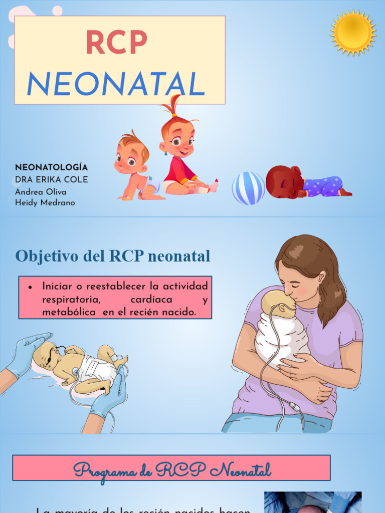 RCP Neonatal 2 | PDF | Reanimación cardiopulmonar | Corazón