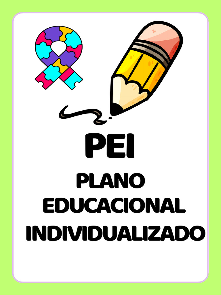 Modelos de Plano Educacional Individualizado | PDF | Transtorno de ...