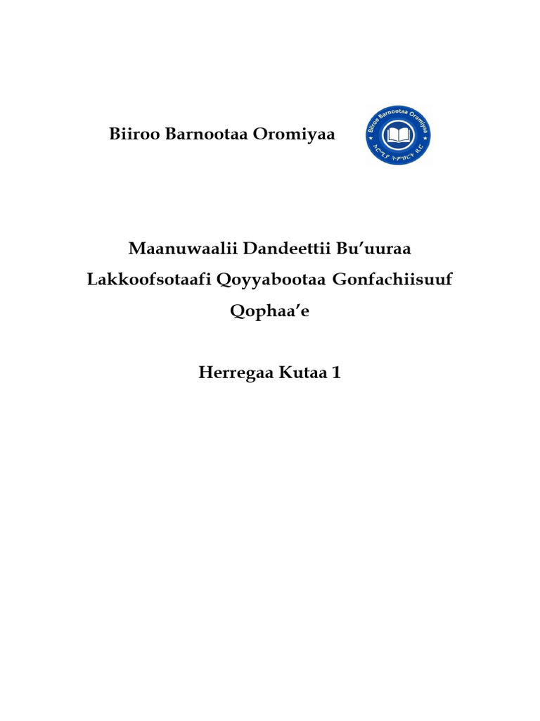 Qorannoo Gochaa | PDF