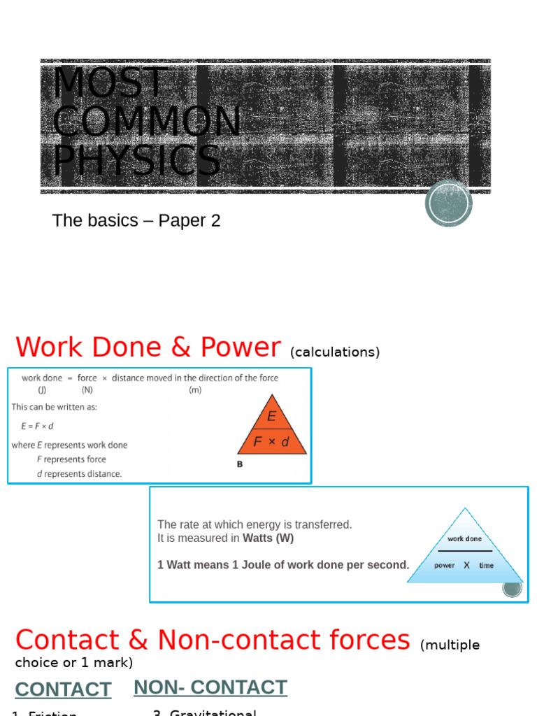 Most Common Physics Paper 21 | PDF | Voltage | Electrical Resistance ...