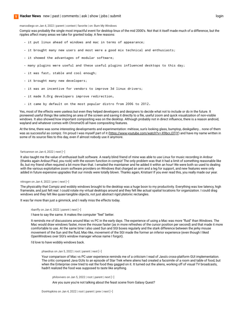 Compiz Was Probably The Single Most Impactful Event For Desktop Linux ...
