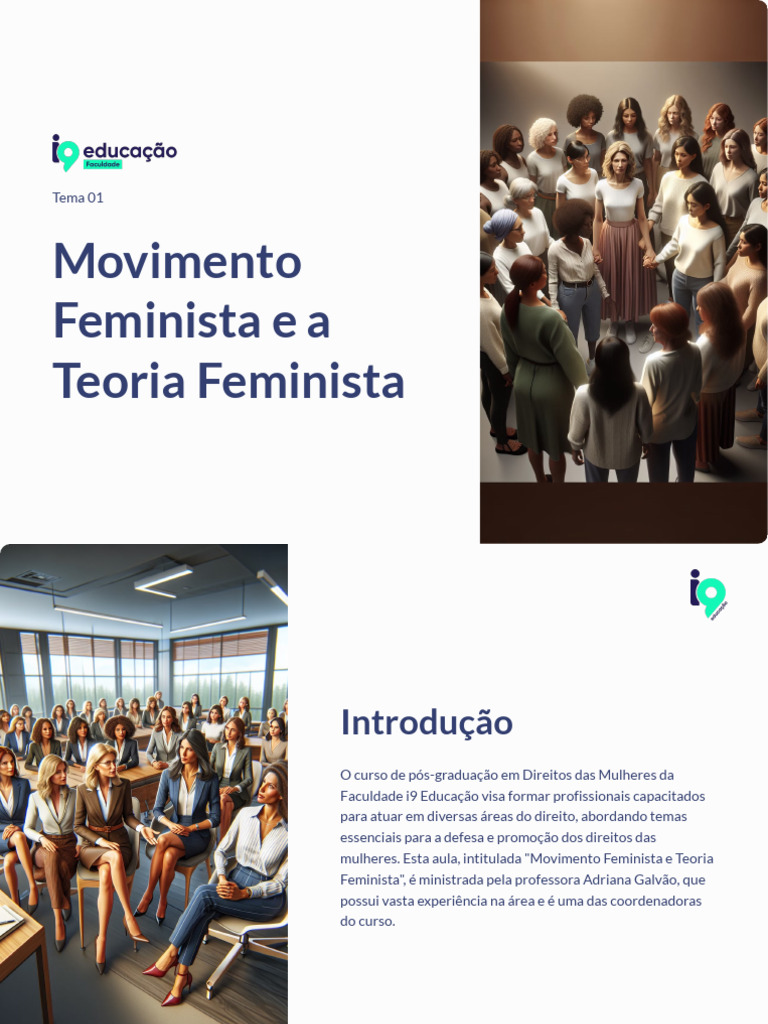 Movimento Feminista e Teoria Feminista | PDF | Interseccionalidade ...