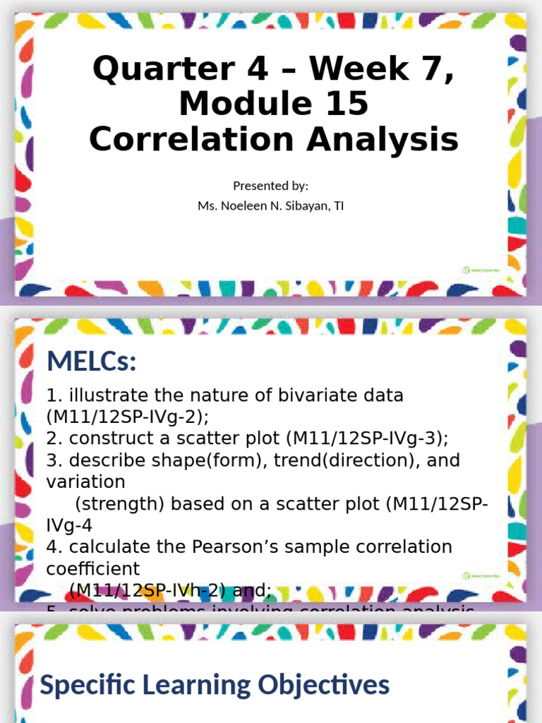 Correlation Analysis | PDF | Scatter Plot | Data Analysis
