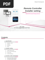 Daikin Indoor Unit Field Settings | PDF | Temperature | Mechanical ...