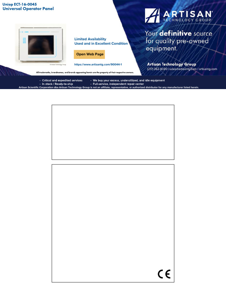 UniOP MDKR InstallGuide | PDF | Personal Computers | Backlight