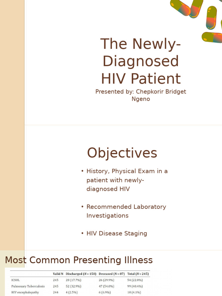 The Newly Diagnosed HIV Patient | PDF | Hiv/Aids | Hiv