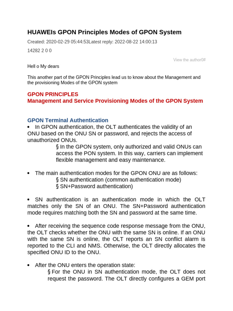 7-3 HUAWEIs GPON Principles Modes of GPON System (2) | PDF | Computer Engineering | Internet ...