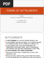 Settlement Geography Notes | PDF | Geography | Natural Environment