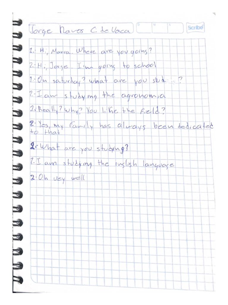 Presente Simple Y Progresivo | PDF