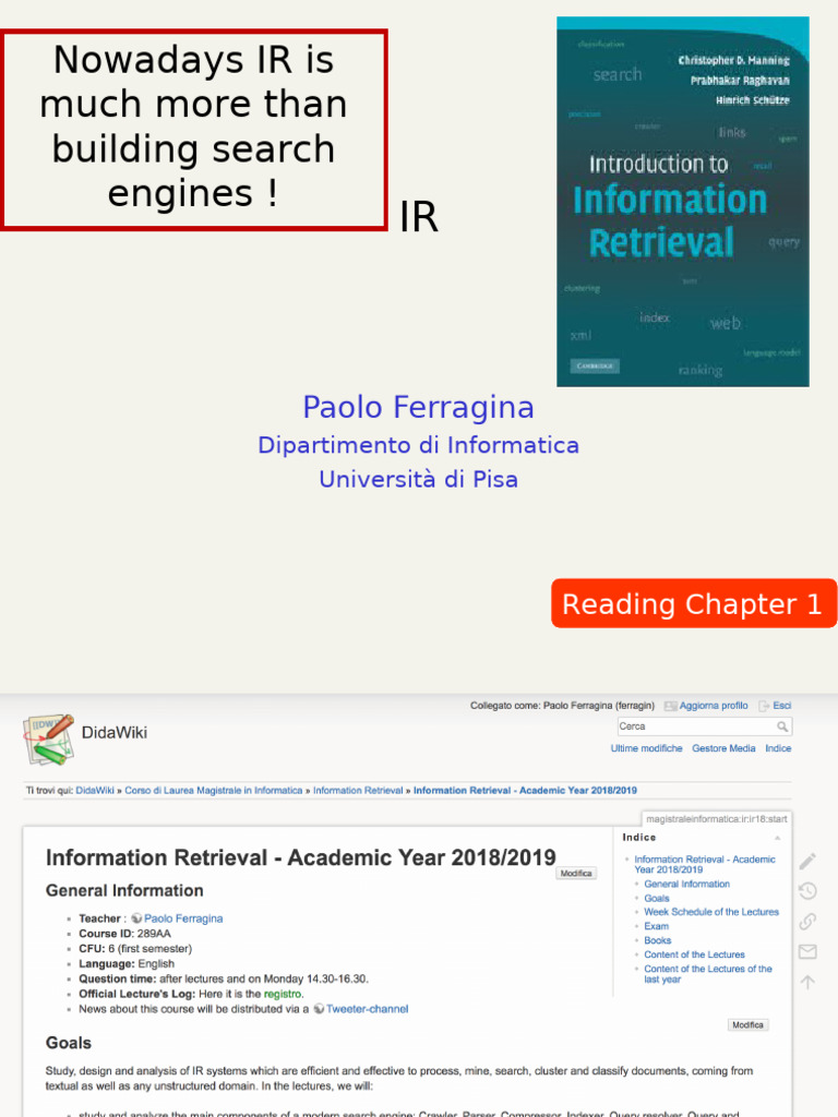 Understanding Modern Information Retrieval | PDF | Information Retrieval | Information Science