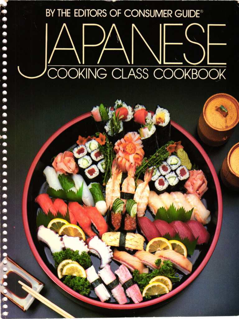 Japanese Cooking Class Cookbook | PDF