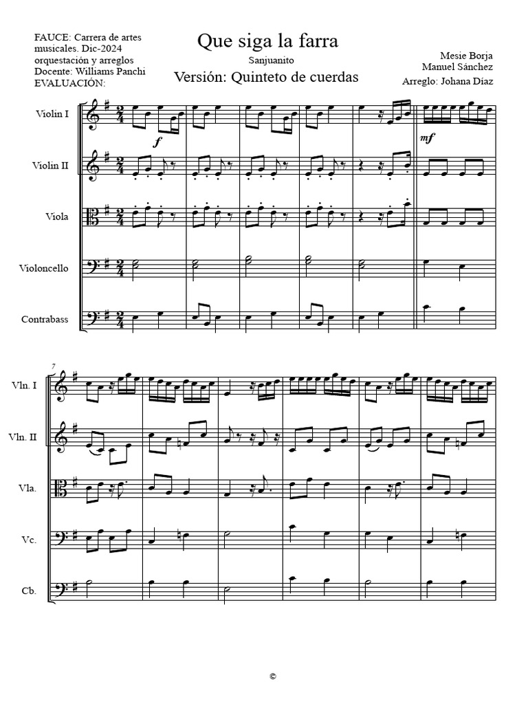 Que Siga La Farra Johana Díaz | PDF